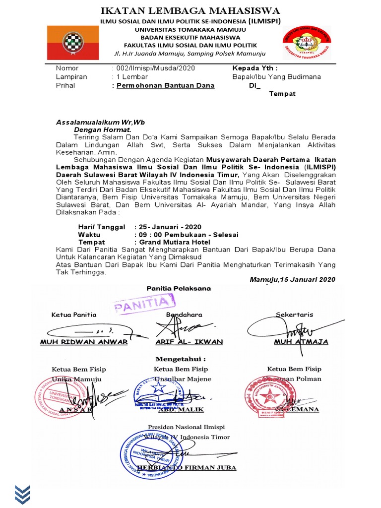 Proposal Musda | PDF