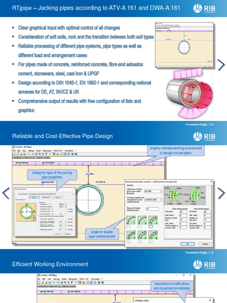 Jacking Pipes According To ATV-A 161 and DWA-A 161 | PDF | Economic Sectors | Civil Engineering