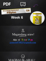 Filipino6 Q4 W8 Pagsulat NG Balita Liham Sa Editor at Iskrip FINAL | PDF