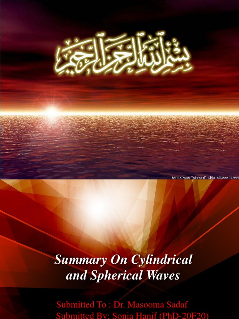 Pde Presentation Pdf Wave Equation Waves