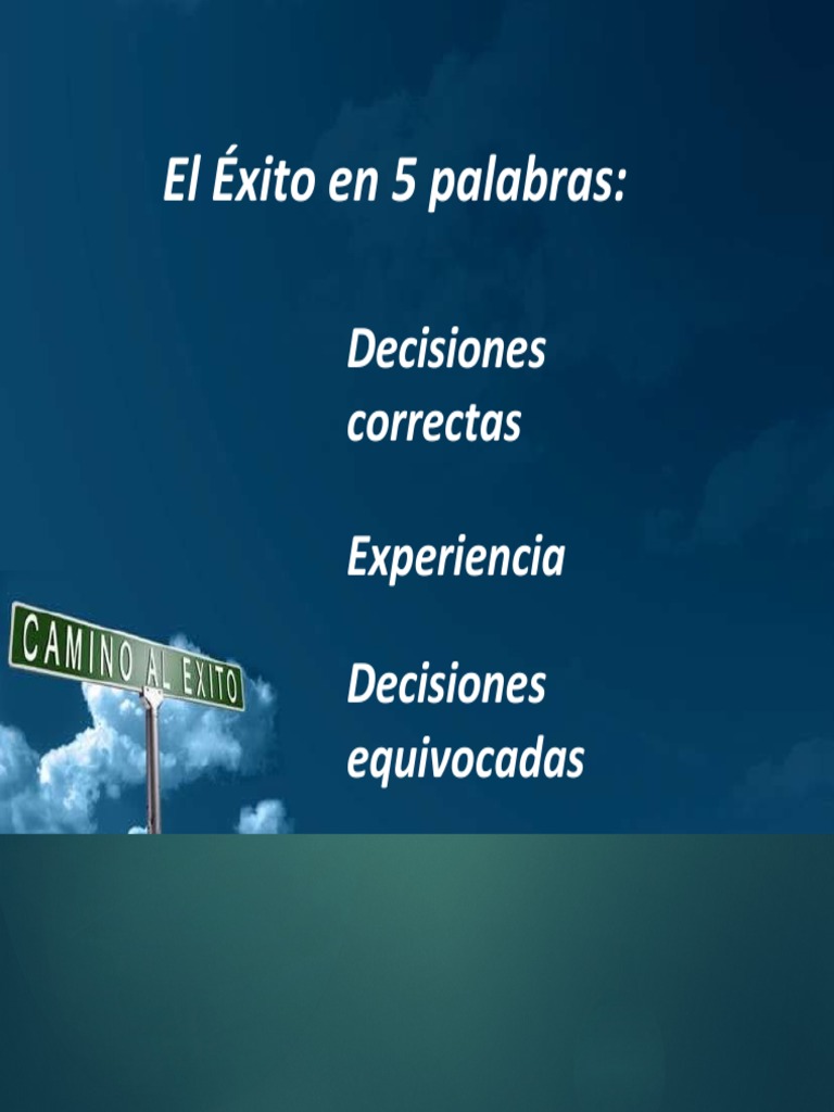 Claves para Alcanzar el Éxito Profesional | PDF