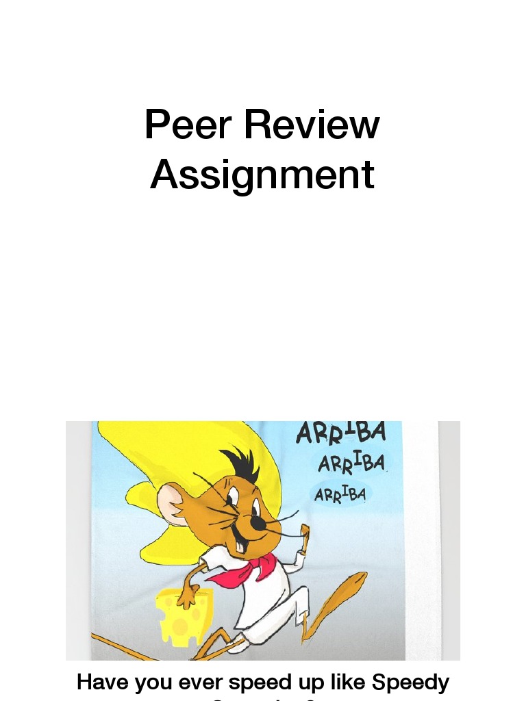 Peer Graded Assignment