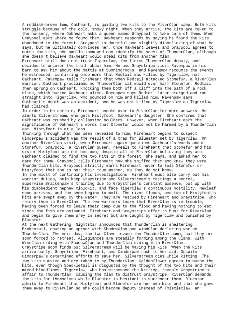 Warriors Fire And Ice Pdf Warriors Novel Series Violence