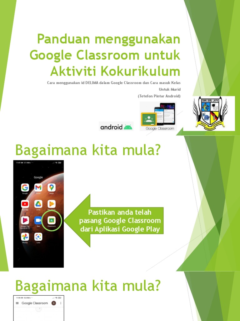 Panduan Menggunakan Google Classroom Untuk Aktiviti Kokurikulum - Guna ...