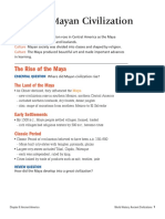 MesoAmerica Civilizations Study Guide | PDF | Maya Civilization ...