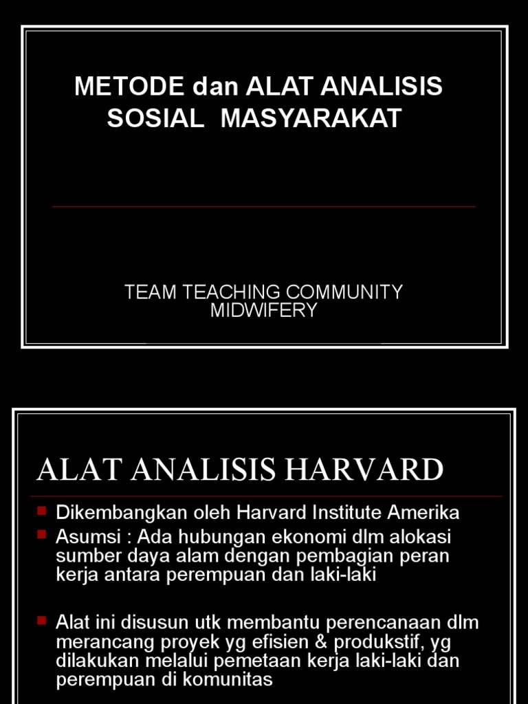 Alat Analisis Gender | PDF Alat Analisis Gender | PDF