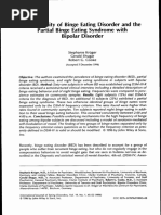 Binge Eating Disorder 7 Screener BED 7 | PDF | Self-Improvement