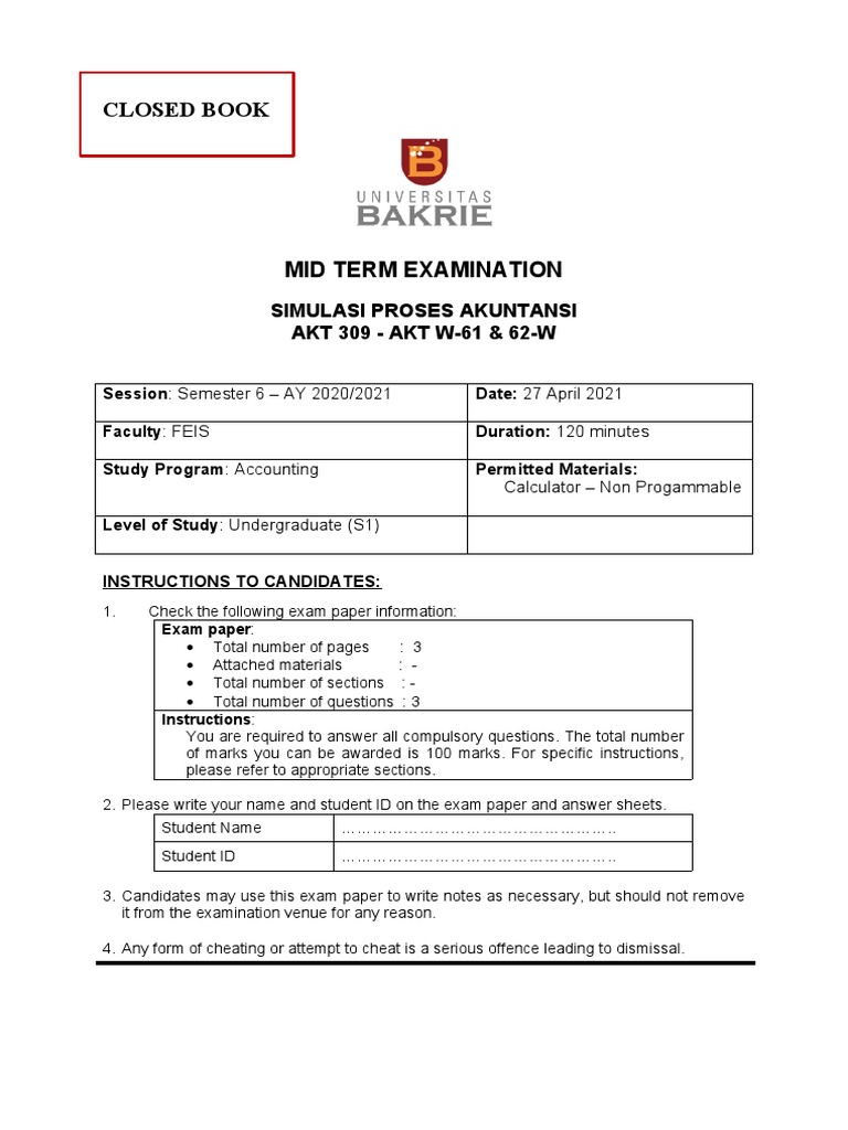 UTS SPA - Genap - 2020-2021 | PDF