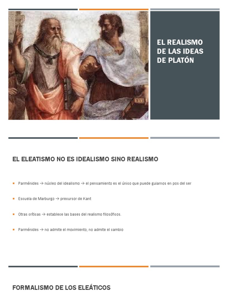 El Realismo de Las Ideas de Platón | PDF