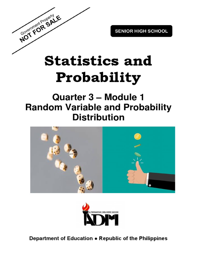 StatProb11 Q3 Mod1 RandomVariable v4 | PDF | Random Variable | Probability Distribution