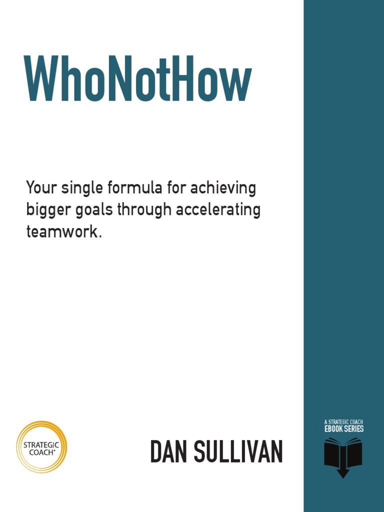 PDF - Who - Not - How | PDF | Procrastination | Professional Skills