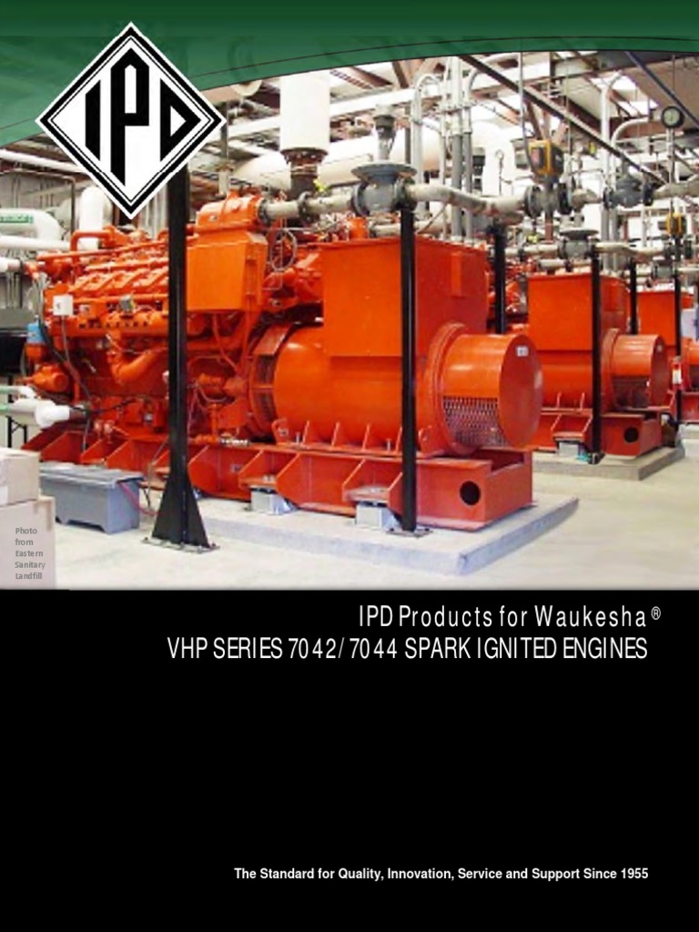 IPD Products For Waukesha VHP Series 7042/7044 Spark Ignited Engines ...