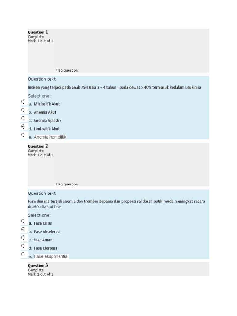 HEMATOLOGI 3 Setelah UTS | PDF