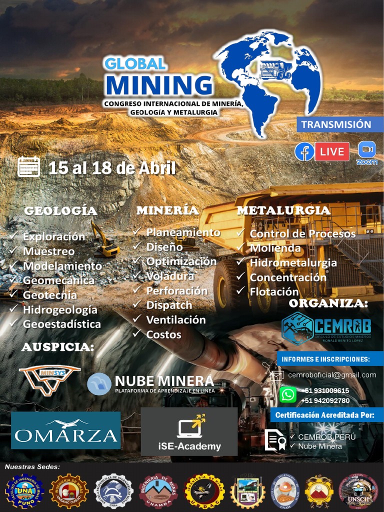 Presentacion Global Mining | PDF | Minería | Industria pesada