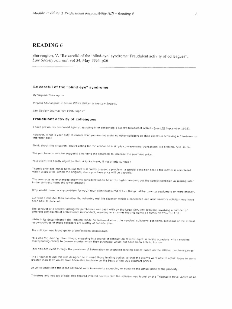 PDCV107 Module 7 Reading 5 | PDF