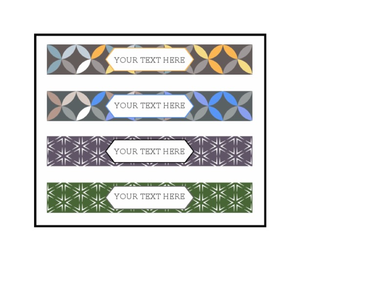 Free Binder Spine Cover Templates | PDF