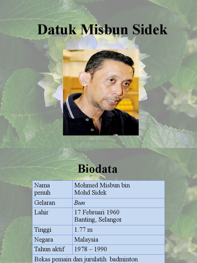 PP Misbun Sidek | PDF
