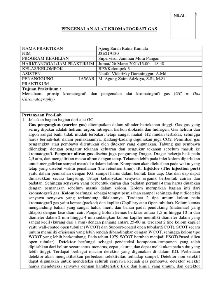 Laporan M7 - Ajeng Sarah - J3E219130 - BP2 | PDF