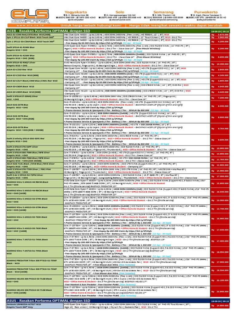 ELS 18 September 2020 Rev 1.0 | PDF | Advanced Micro Devices | Product ...