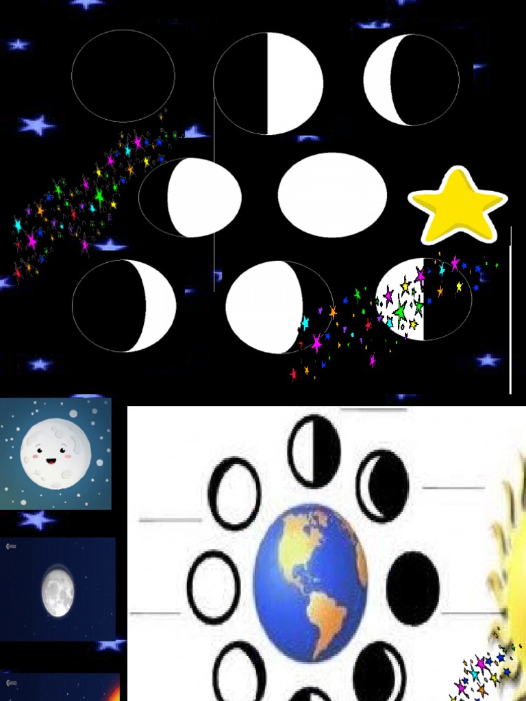 Phases of The Moon PPT For Grade 5 | PDF