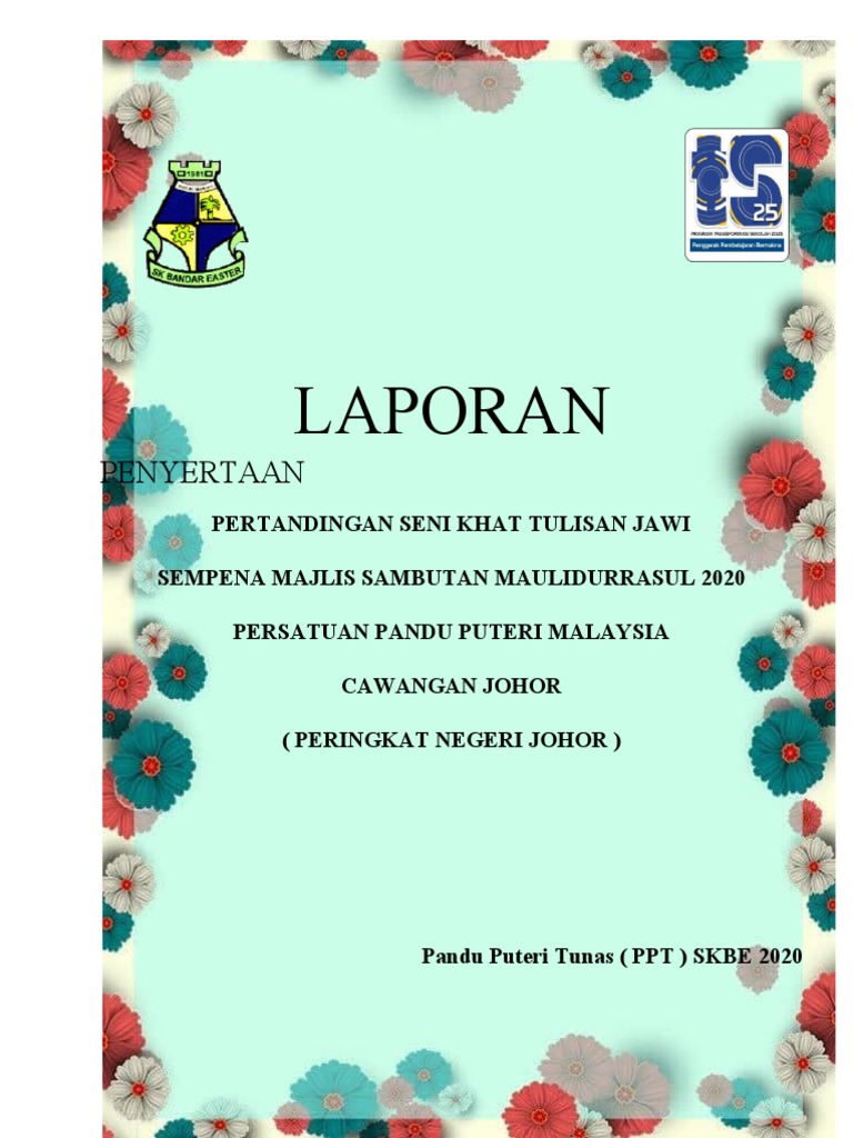 Laporan Pertandingan Khat PPT 2020 | PDF