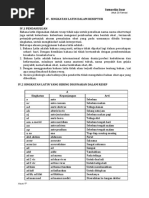 Signa Bahasa Latin Farmasi | PDF
