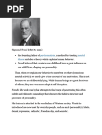 The Introduction of Sigmund Freud | PDF | Sigmund Freud | Id