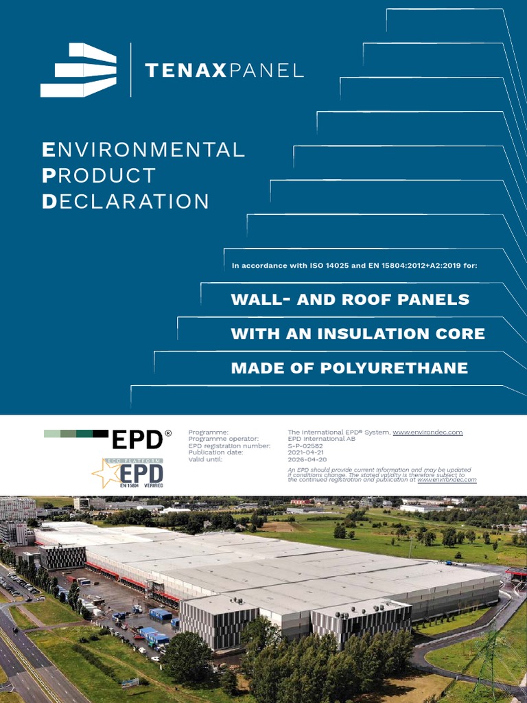 Tenax Panel-1 | PDF | Life Cycle Assessment | Recycling