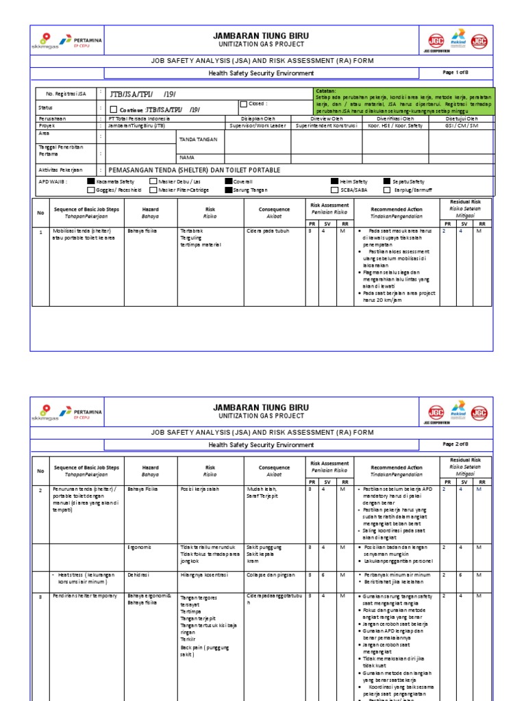 JSA Shelter Dan Toilet 2 | PDF