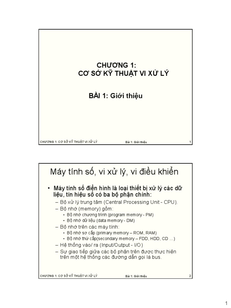 Bai Giang VDK (Full) | PDF