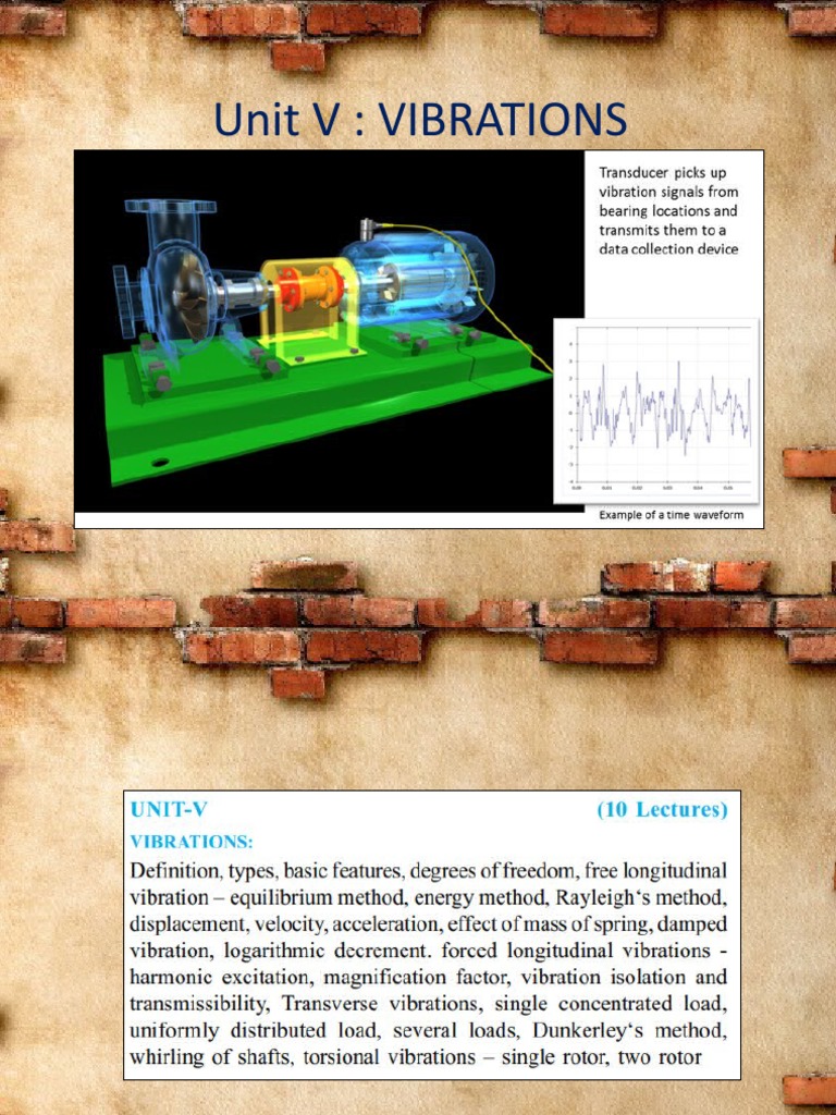 Unit V Vibrations | PDF | Beam (Structure) | Resonance