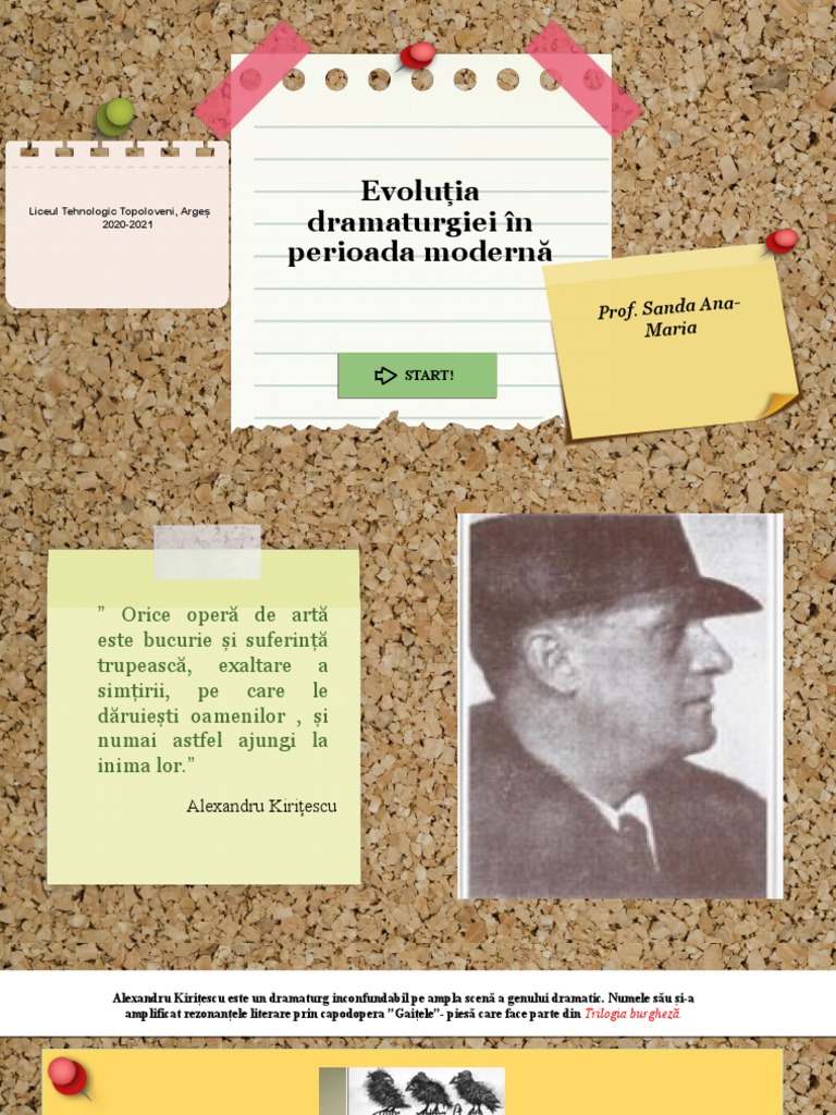 Sanda Ana Maria Personajele Gaitele | PDF