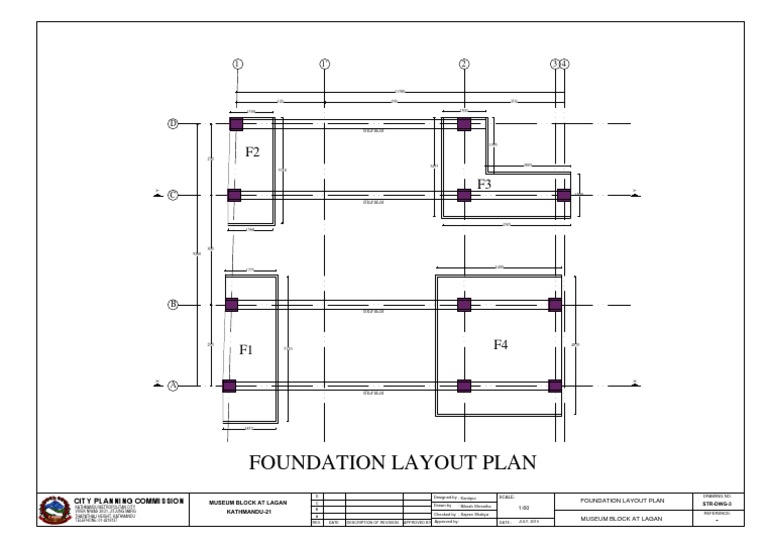Foundation Layout Plan: City Planning Commission | PDF | Weather | Sports
