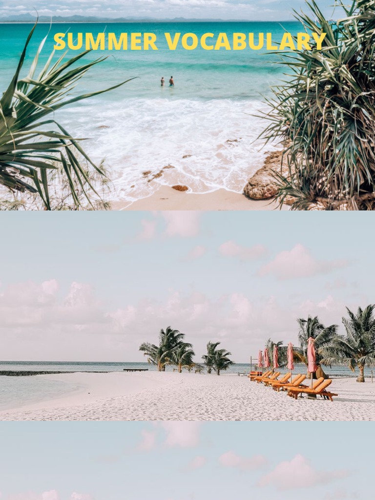 Summer Vocabulary 2 | PDF | Art