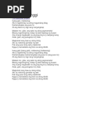 Paraluman Lyrics | PDF