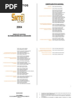 ESTATUTO-SNTE | PDF | Sindicato