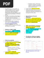 Philippine Accounting Standards Overview | PDF | Financial Statement ...