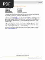 USP 797 Key Changes | PDF | Hand Washing | Health Care