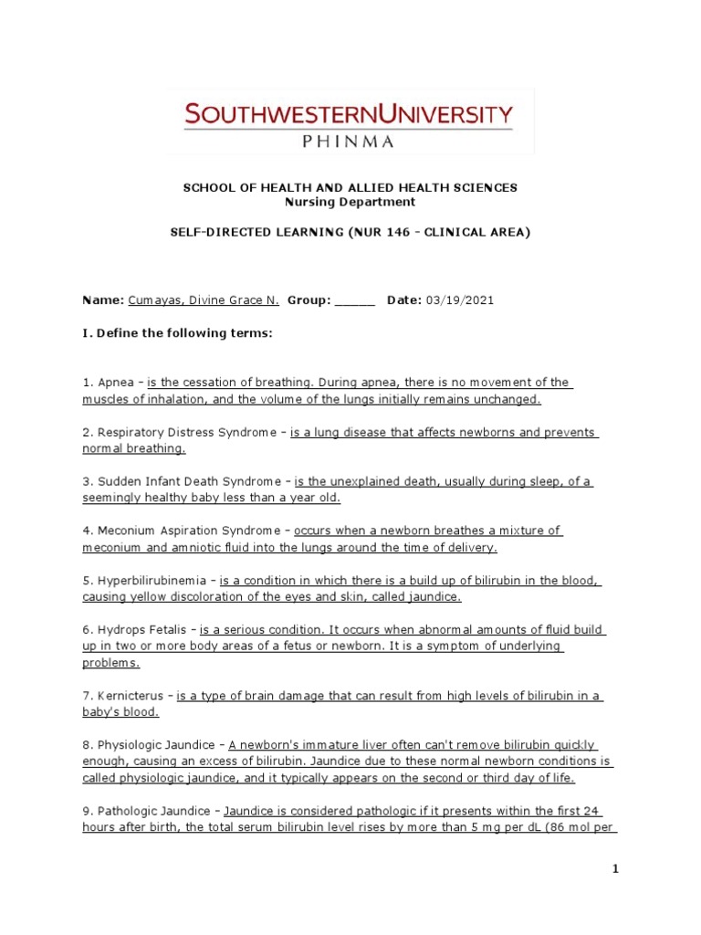 SDL 5 MCN | PDF | Childbirth | Clinical Medicine