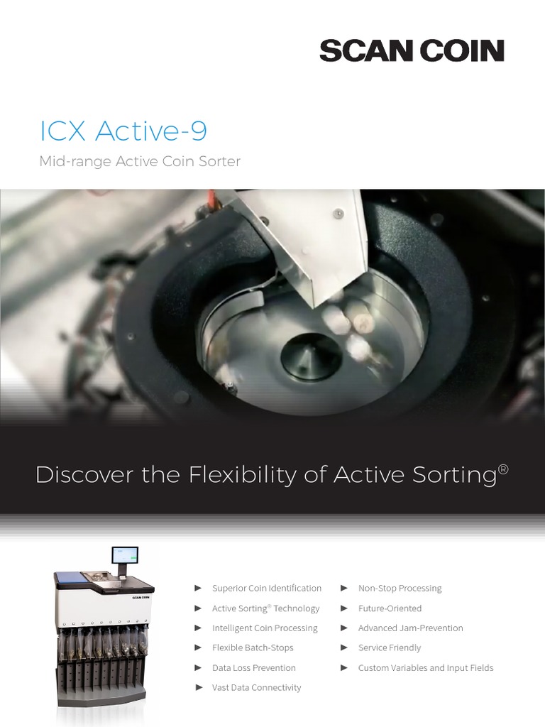 ICX Active-9: Discover The Flexibility of Active Sorting | PDF | Usb ...