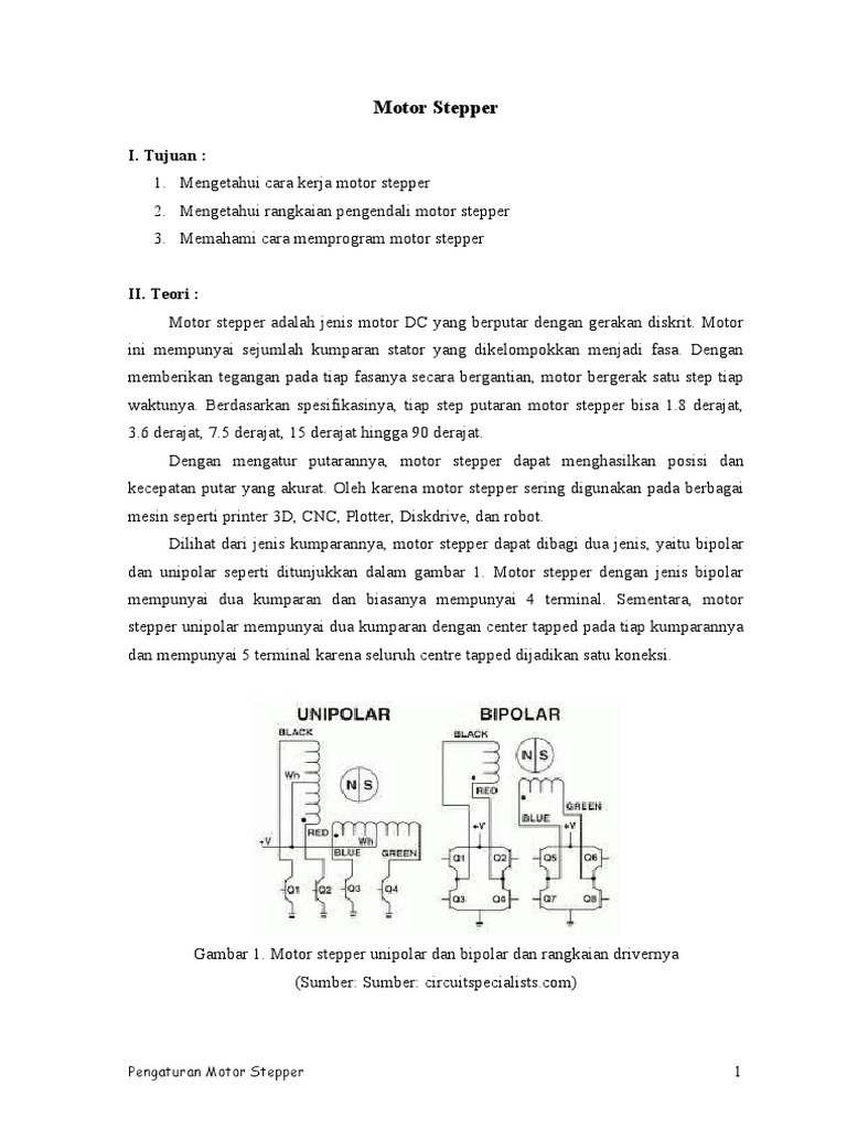 3 Motor Stepper | PDF