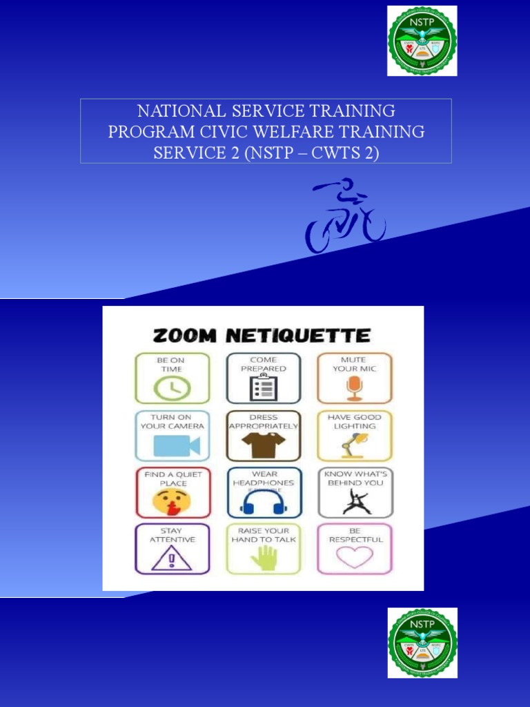 National Service Training Program Civic Welfare Training Service 2 ...