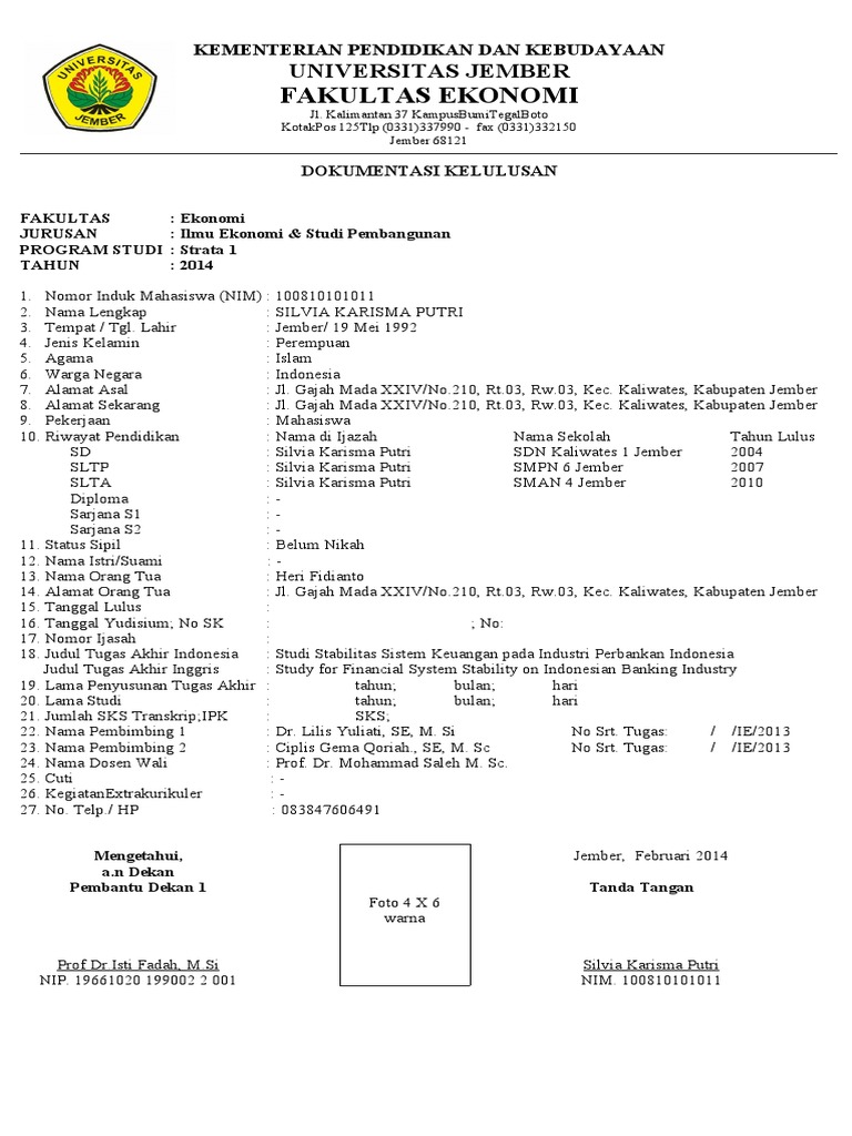 Dokumen Kelulusan | PDF
