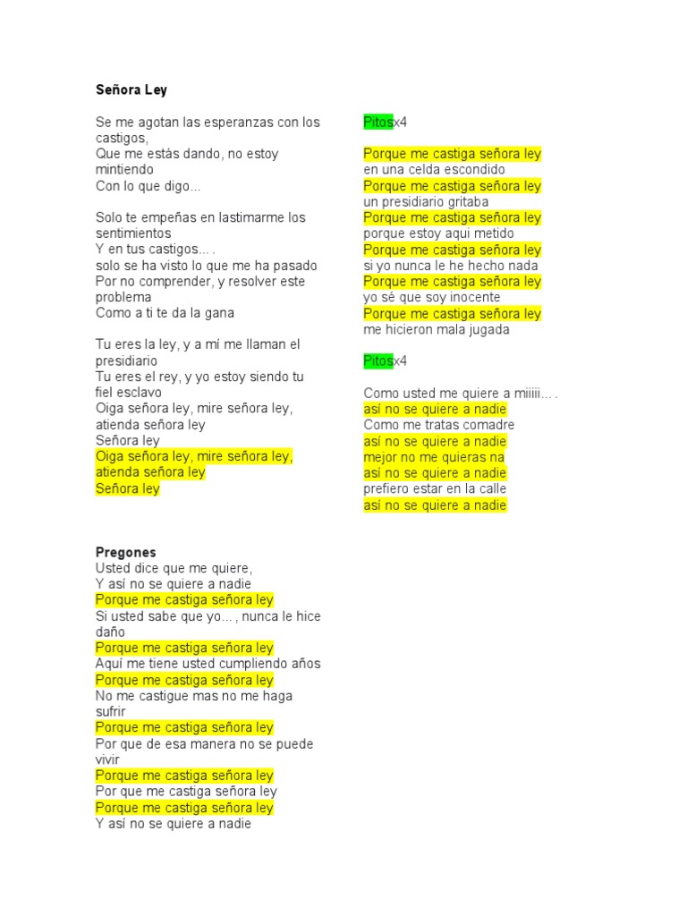 Letras Ensayo Salsa | PDF | Amor