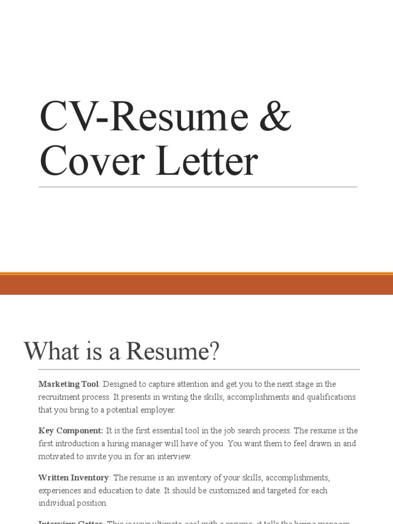 Resume Cover Letter | PDF | Résumé | Proofreading