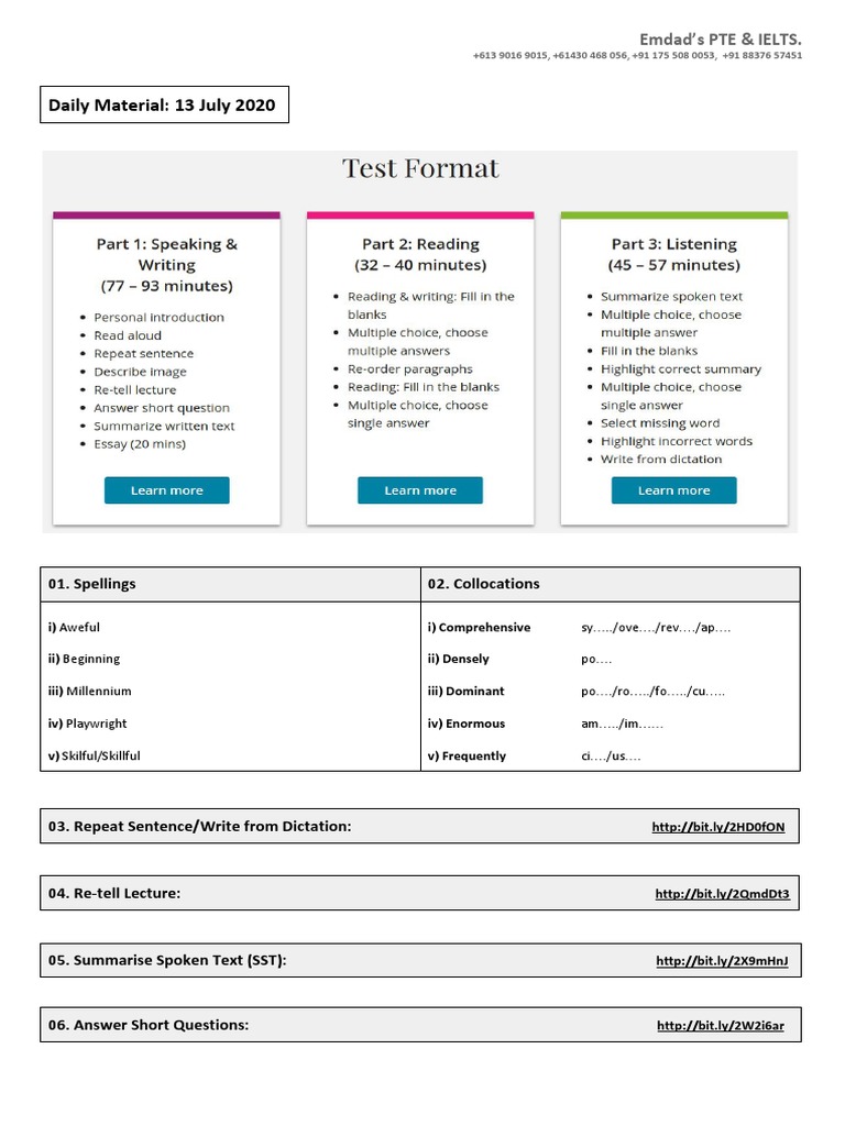 PTE & IELTS Daily Study Material | PDF | Science | Archaeology