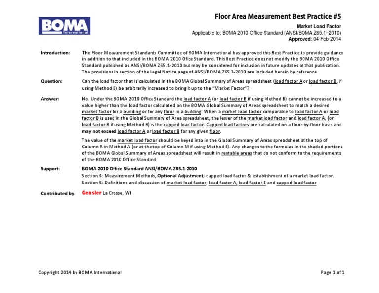 BOMA Best Practices 5 | PDF | Spreadsheet | Business