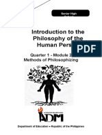 Grade-11-Philo - Q1 Mod 2 Method of Philospphizing v3 | PDF | Truth | Critical Thinking