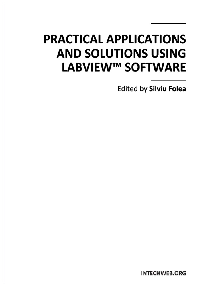 PDF Practical Applications and Solutions Using Labview Software DL ...