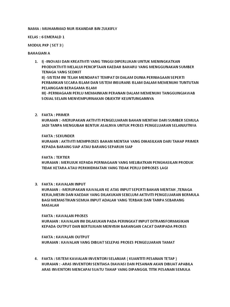 PKP Mudul Set 4 | PDF